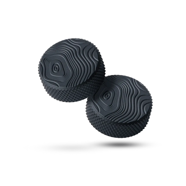 Mace Topographic Map CNC Radio Knob fits 2016+ Tacoma | StickerFab