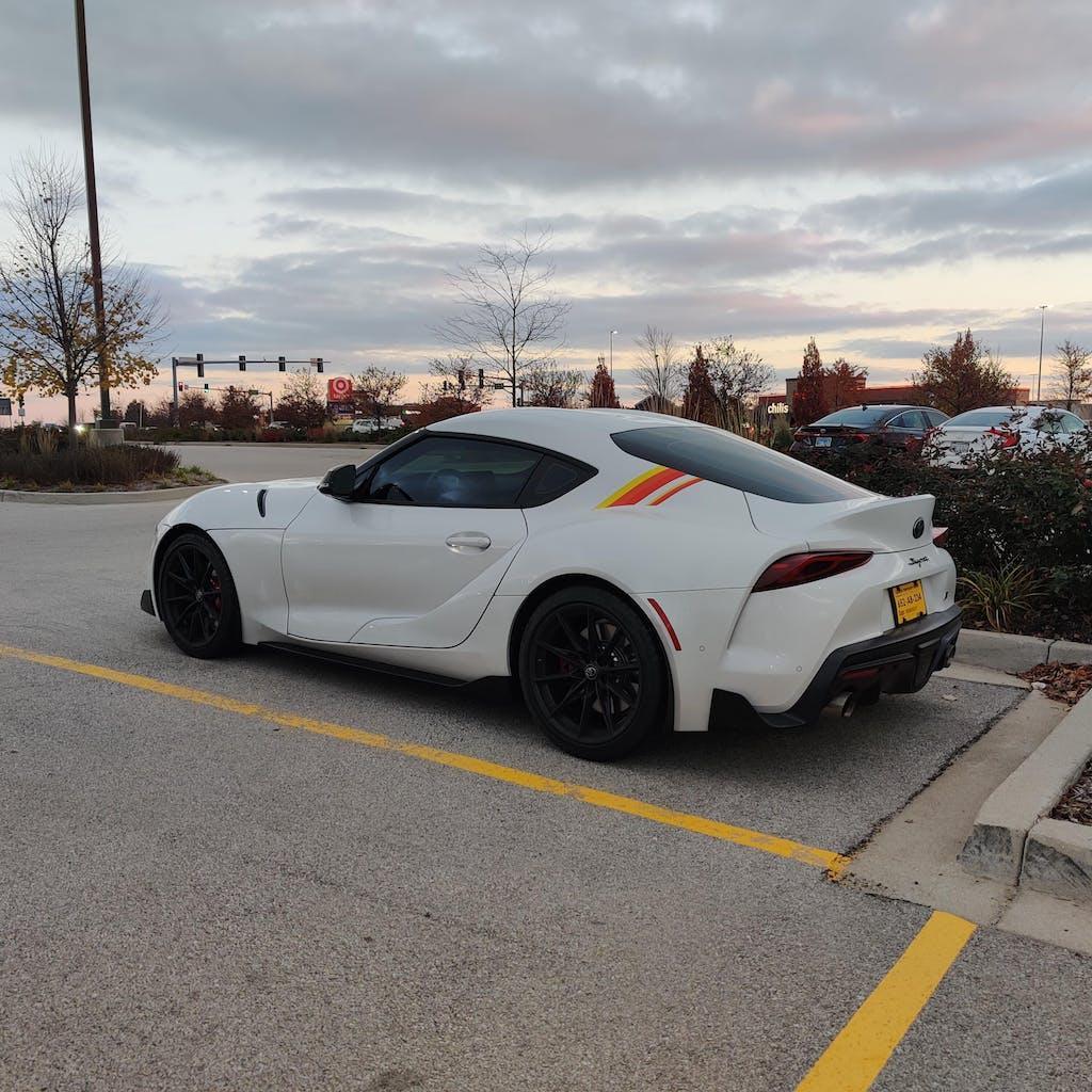 A91 Retro Heritage TRD Style Decklid Stripes - 2020+ Supra – StickerFab
