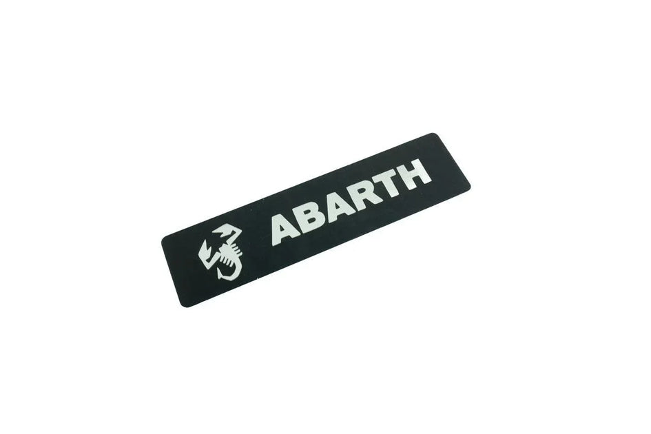 Abarth Weathertech Floor Mat Logo (Etched Metal) - Universal ...