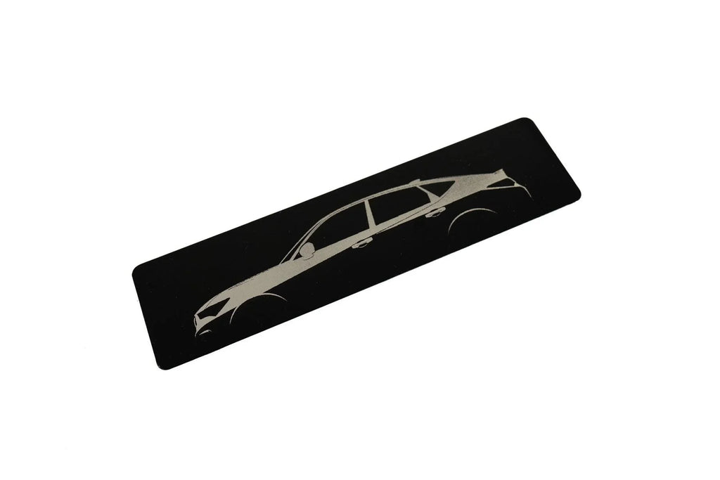 2023+ Acura Integra Weathertech Floor Mat Logo Insert (Metal Etched ...