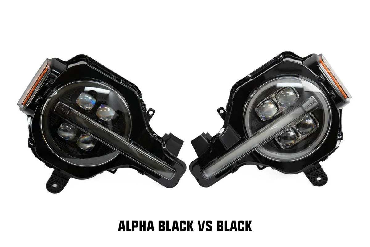 2021+ Bronco AlphaRex Nova Series Quad Projector LED Headlights ...