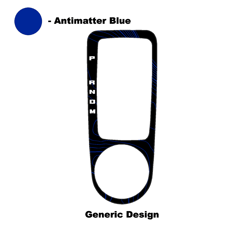 2021+ Bronco Topo Automatic Shifter Overlay (Printed Series) – StickerFab