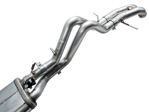 AWE Tuning 22-24 Ford Bronco Raptor 4WD Dual BashGuards Cat-Back Switc ...