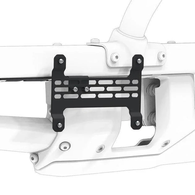 BuiltRight License Plate Relocation Bracket for OEM HD Modular Bumper ...