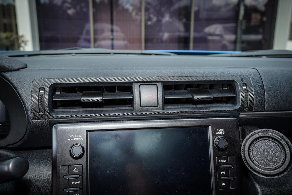 Center AC Vent Trim 3D Carbon Overlays - 2022+ BRZ / GR86 – StickerFab