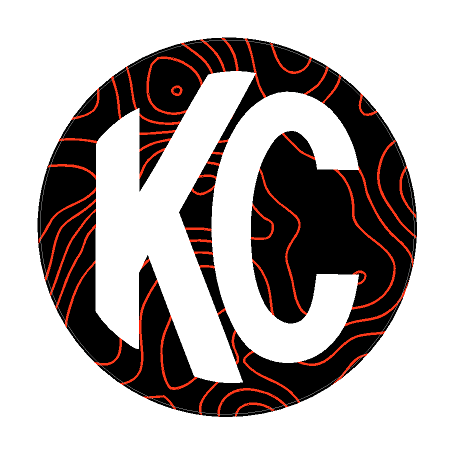 KC HiLITES Pro6 / Titan Gravity Light Cover Topo Overlays - Universal ...