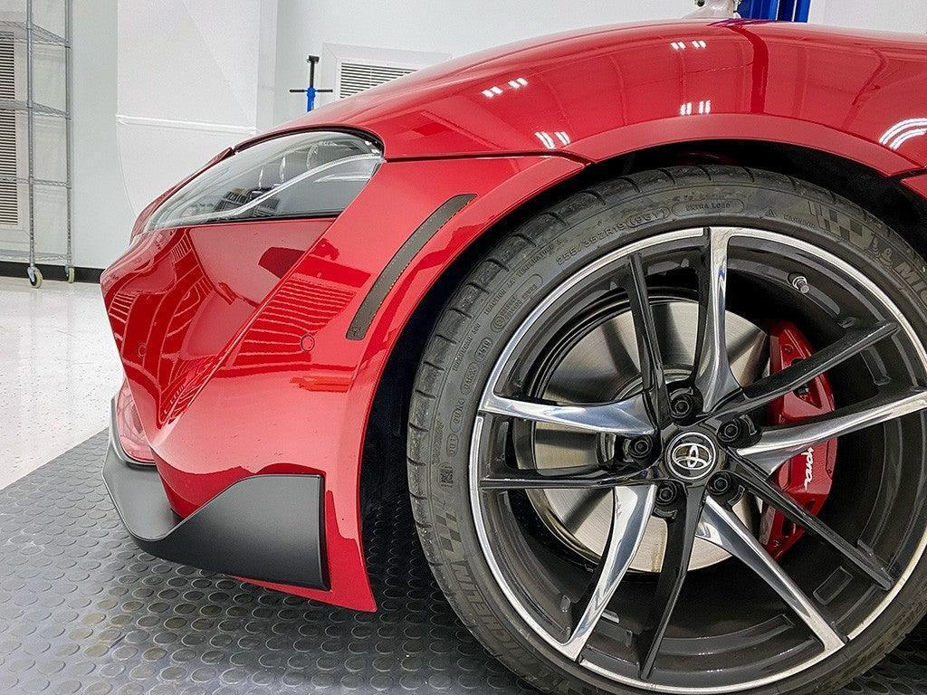 Dark Smoke Sidemarker Overlays - 2020+ Supra | StickerFab