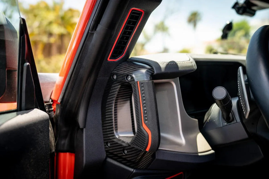 Defroster Vent Outline (Printed Series Vinyl) - 2021+ Bronco | StickerFab