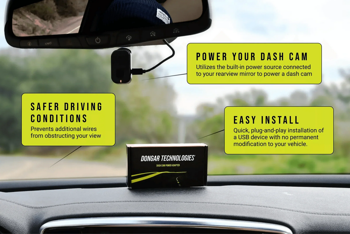 Dongar USB Power Mirror Tap - 2022+ Integra / Civic with Autodimming M ...