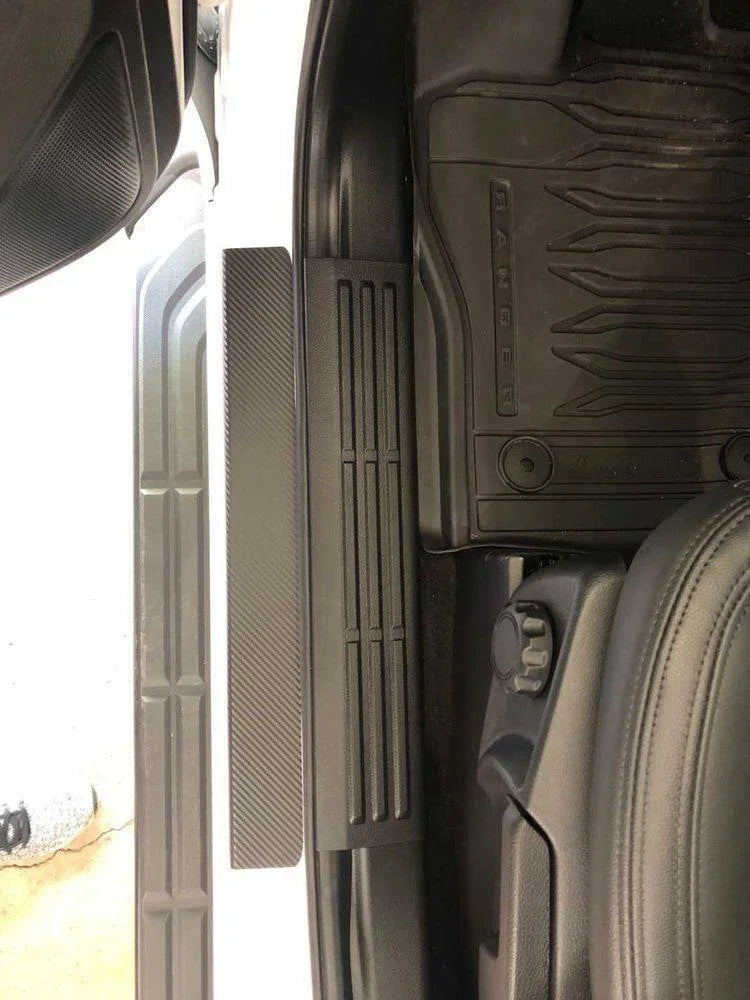 Door Sill Protectors - 2019+ Ford Ranger SuperCrew – StickerFab