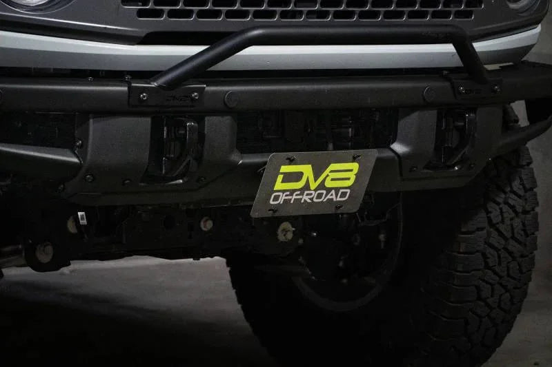 DV8 2021+ Bronco License Plate Relocation Bracket V2 Center for OEM HD ...