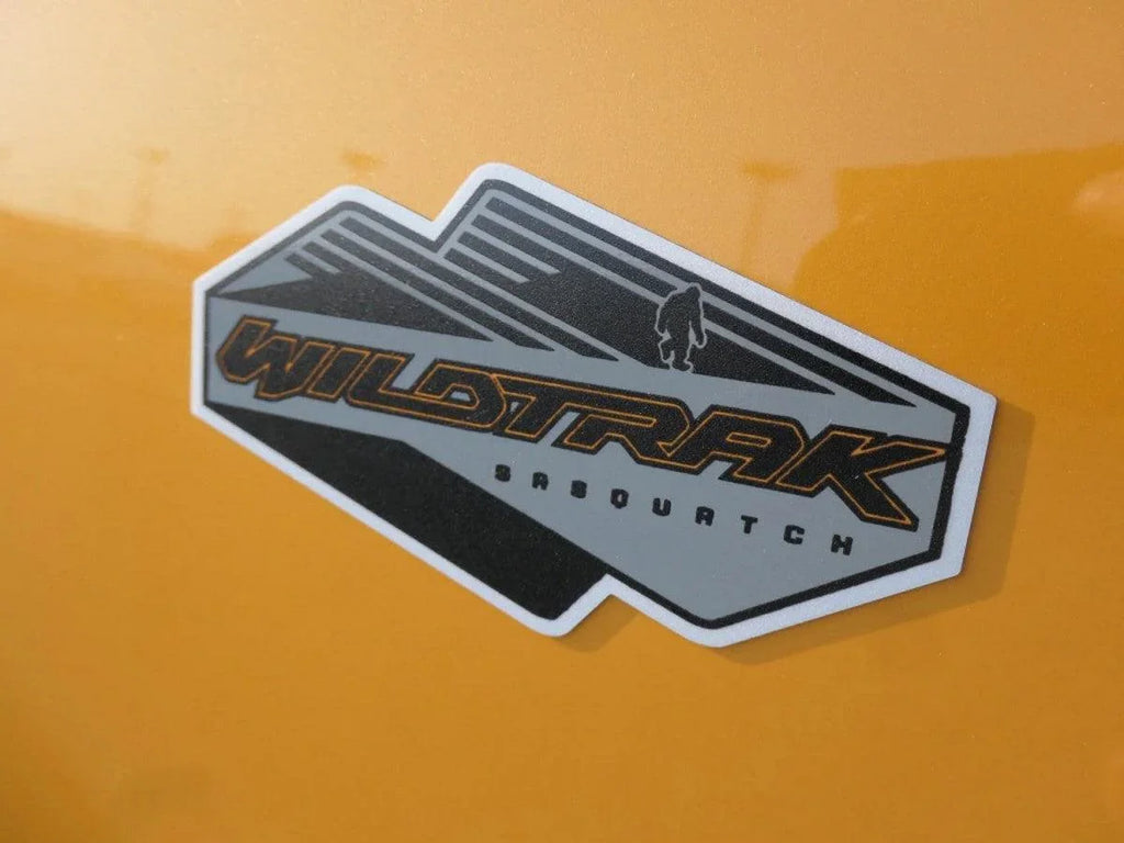 Ford Genuine OEM Wildtrak Sasquatch Fender Emblem - 2021+ Bronco ...