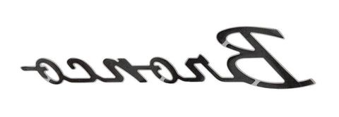 2021+ Bronco Ford Bronco Cursive Script Metal Emblems (Modified ...