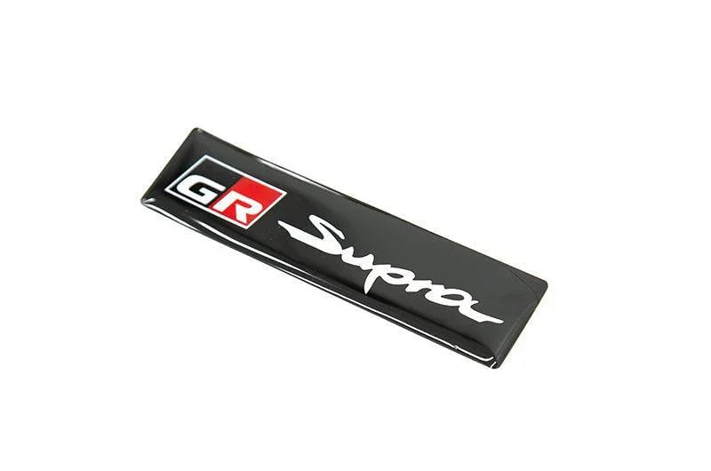 GR Supra Emblem Inserts for Weathertech Floor Mats (Single) - 2020+ Su ...