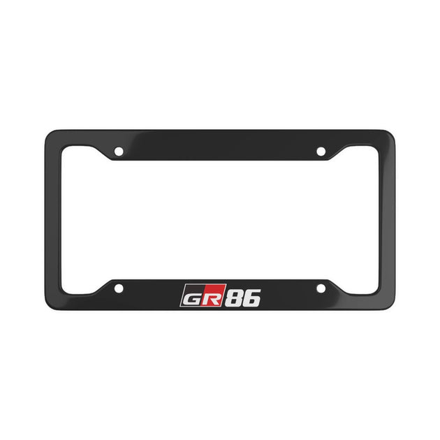 GR86 License Plate Frame - (Black) | StickerFab