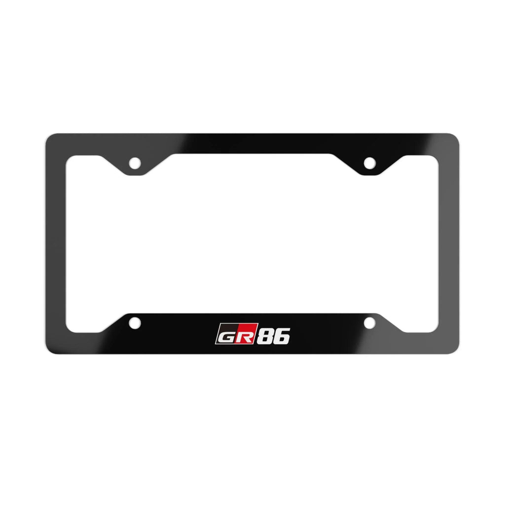 GR86 Metal License Plate Frame V2 | StickerFab