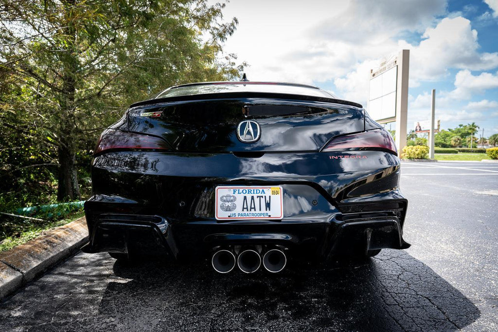 2023+ Acura INTEGRA Front and Rear Bumper Insert Overlays / Inlays ...