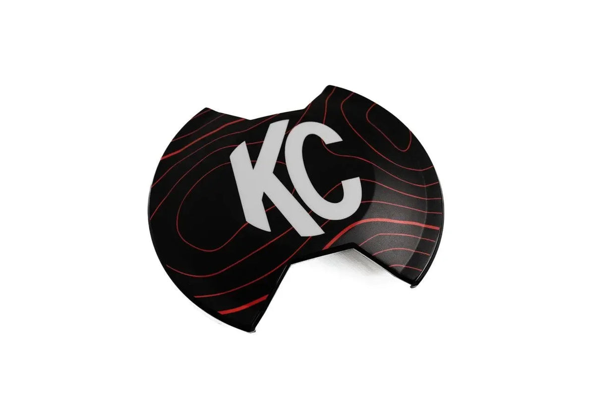 KC HiLITES 6" SlimLite LED Cover Topo Overlays - Universal – StickerFab