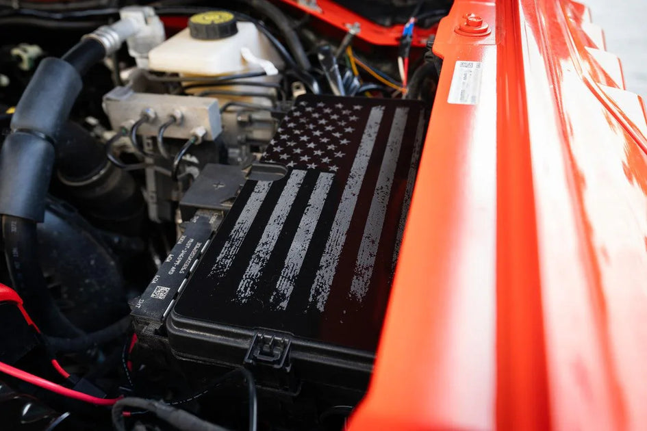 2021+ Bronco Acrylic Fuse Box Cover Overlay | StickerFab