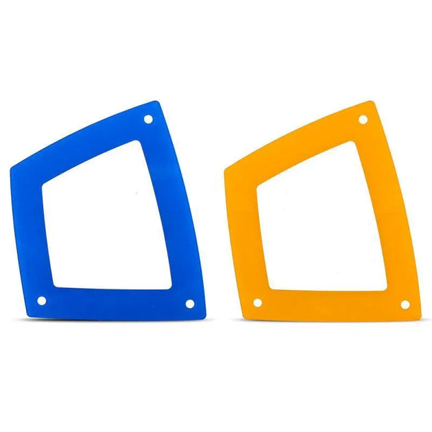 Mishimoto Air Intake Lid Kit - Blue/Yellow - 2021+ Bronco 2.3L | StickerFab