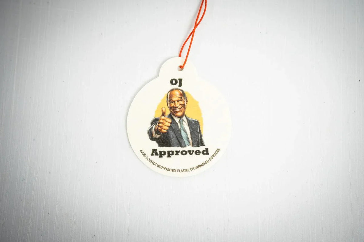 OJ Approved Air Freshener - Dark Ice – StickerFab