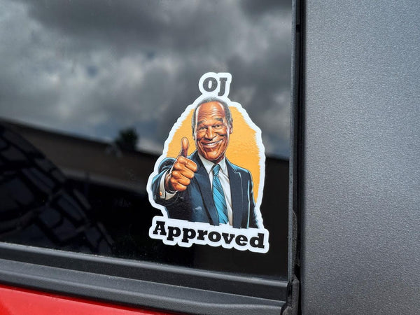 OJ Approved Sticker - 2021+ Bronco – StickerFab