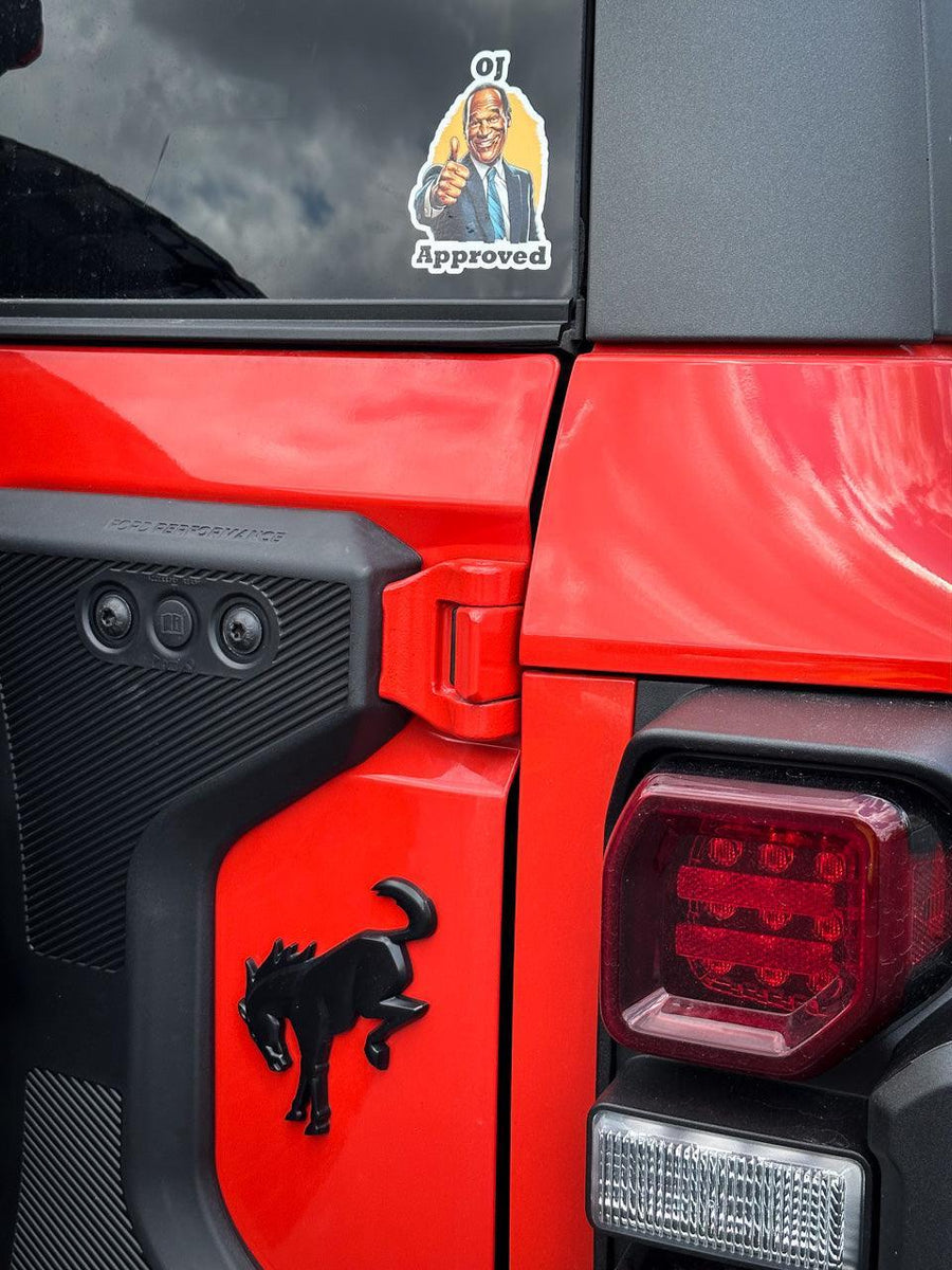 OJ Approved Sticker - 2021+ Bronco – StickerFab