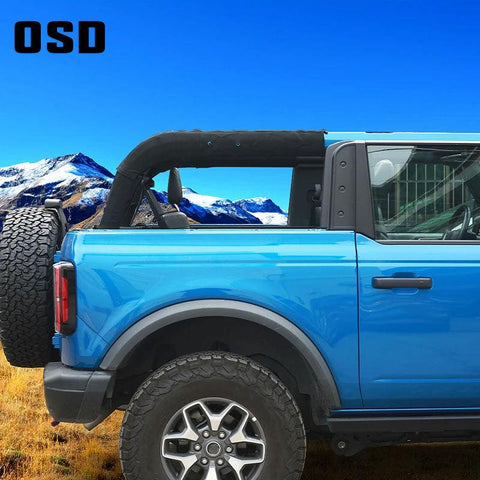 2021+ Bronco OSD Full Roll Bar Wrap (Cloth or Leather) - 2 Door ...