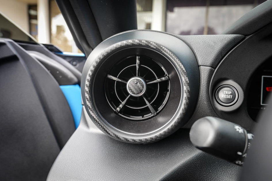 Outer AC Vent Trim 3D Carbon Overlays - 2022+ BRZ / GR86 | StickerFab