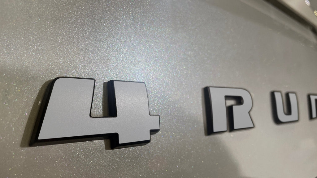 TVD "4Runner" Liftgate Letter Overlays (Cast Series) - 2025+ 4Runner ...