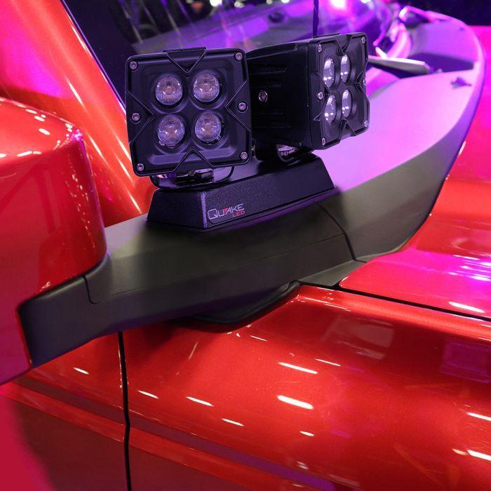Quake Ditch Light Pod Mirror Mount - 2021+ Bronco – StickerFab
