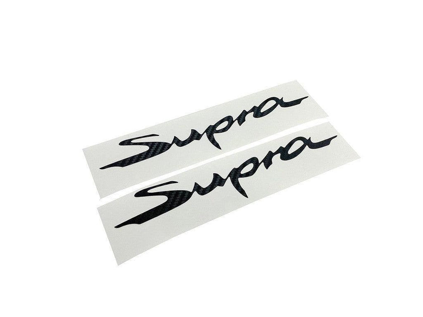 Rear Supra Emblem Overlay (Various Colors) - 2020+ Supra | StickerFab