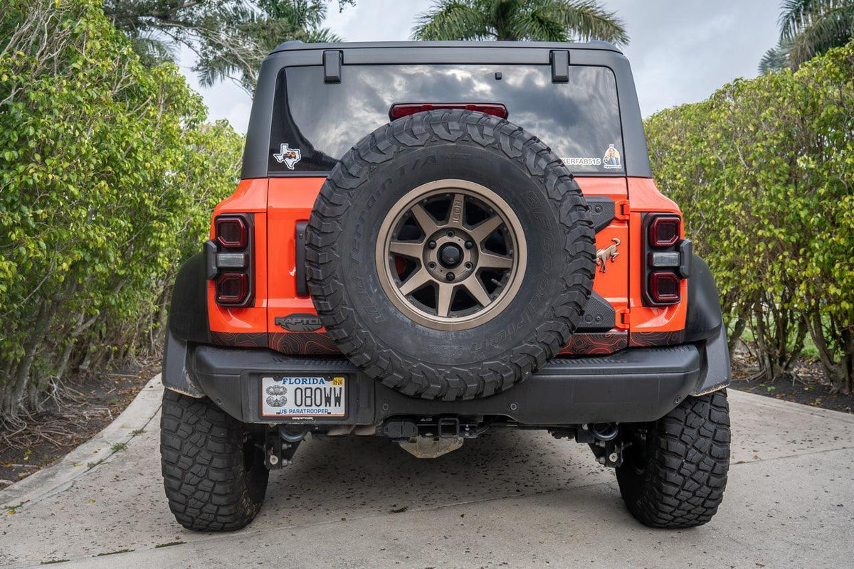 2021+ Bronco Safari Topographic Lower Rear Tailgate Overlays – StickerFab
