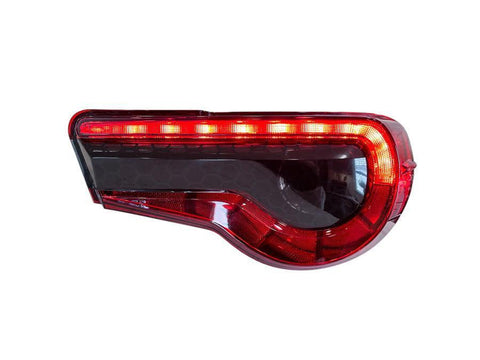 Special Edition Dark Smoke Honeycomb Tail Light Overlays - 2017-2021 T ...