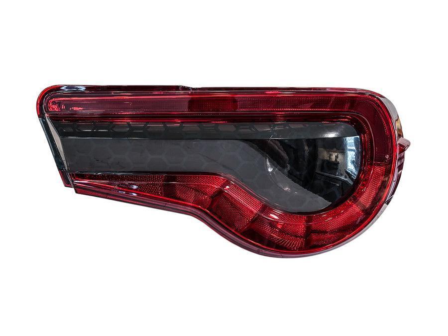 Special Edition Dark Smoke Honeycomb Tail Light Overlays - 2017-2021 T ...