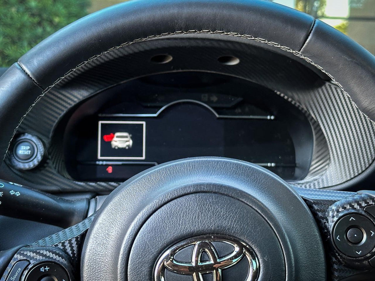 Speedometer Cluster 3D Carbon Overlay (5 Pieces) - 2022+ BRZ / GR86 ...