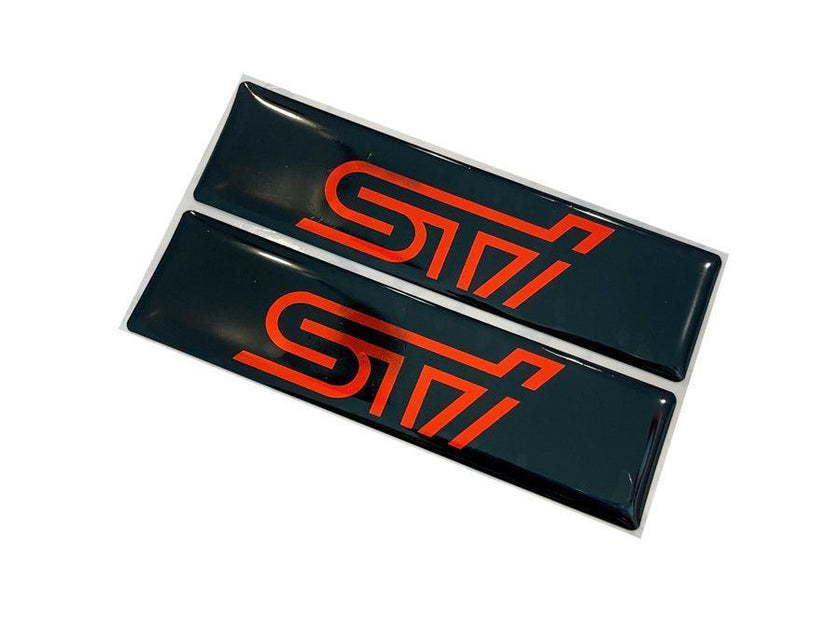 STI Logo Emblems for Weathertech All Weather Floor Mats ...