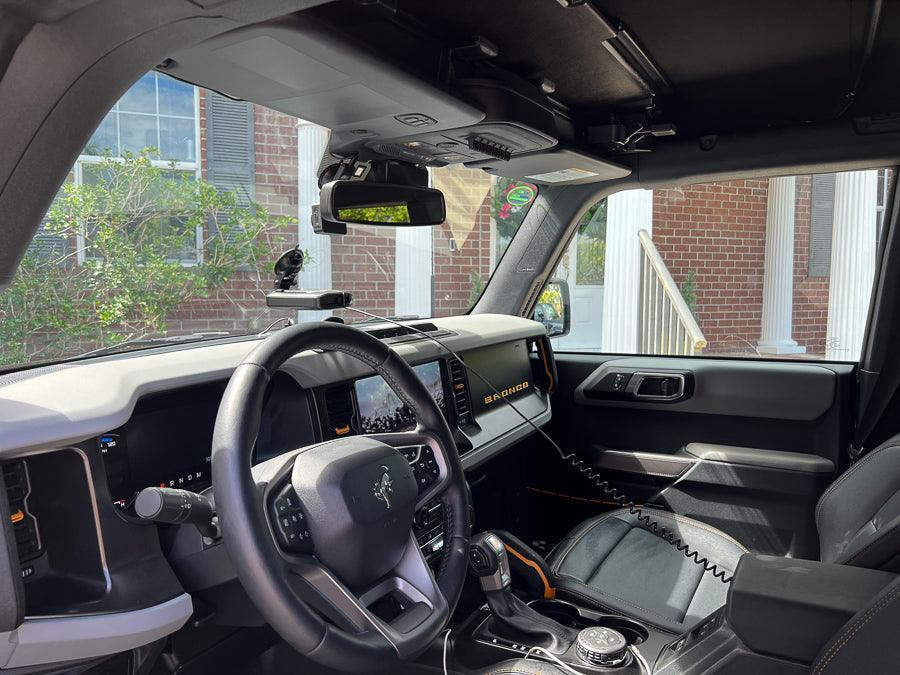 Sun Visor Warning Overlays - 2021+ Bronco / 2024+ Ranger Raptor ...