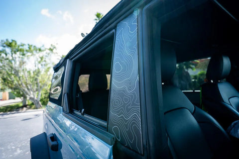 2021+ Bronco Topo B Pillar Protection Kit (Printed Series) – StickerFab