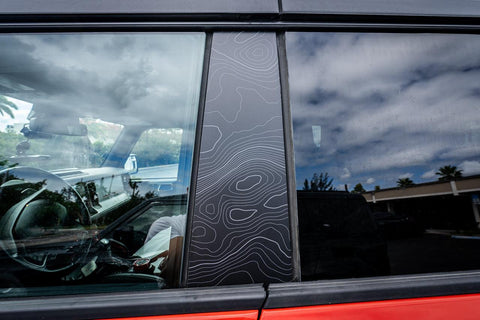 2021+ Bronco Topo B Pillar Protection Kit (Printed Series) – StickerFab