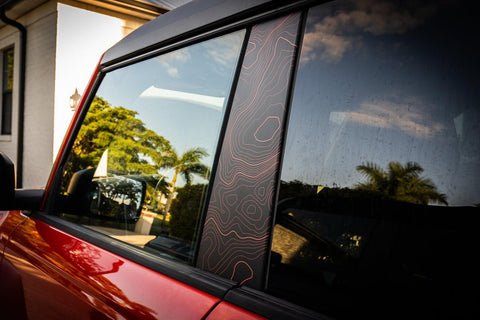 2021+ Bronco Topo B Pillar Protection Kit (Printed Series) – StickerFab