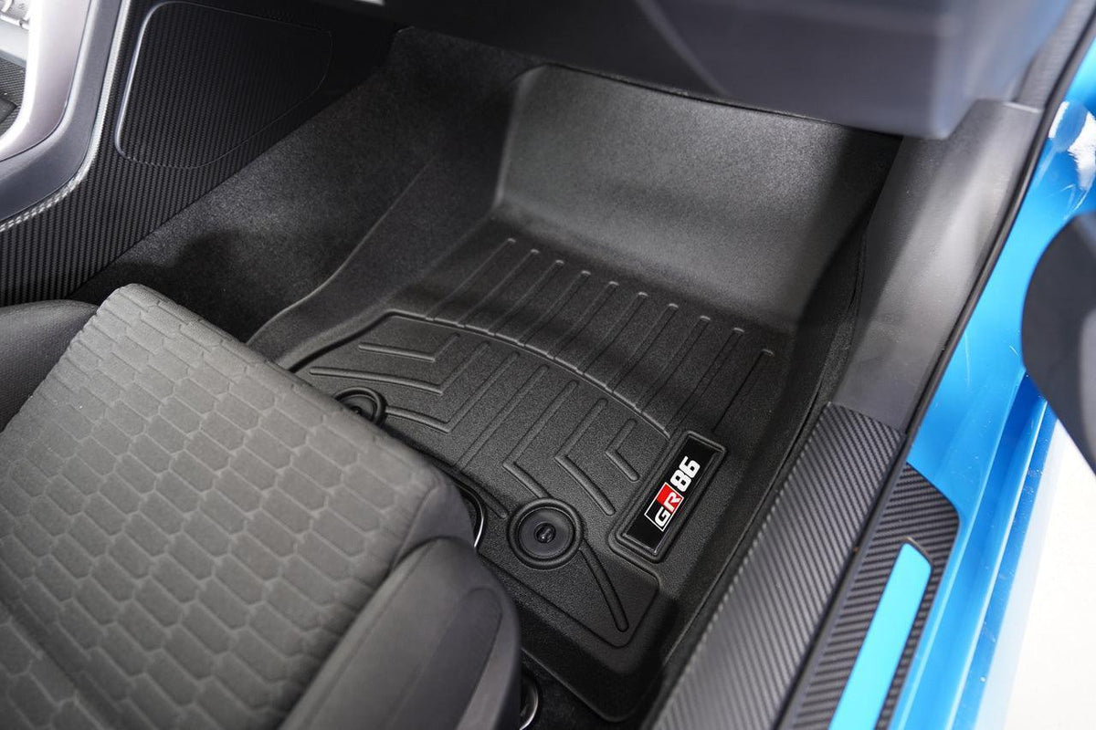 Toyota "GR86" Emblems for Weathertech Floor Mats (Single) – StickerFab
