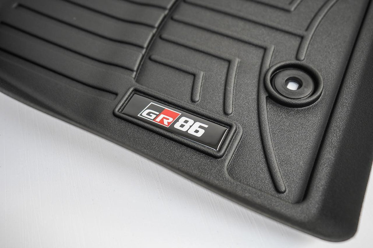 Toyota "GR86" Emblems for Weathertech Floor Mats (Single) – StickerFab