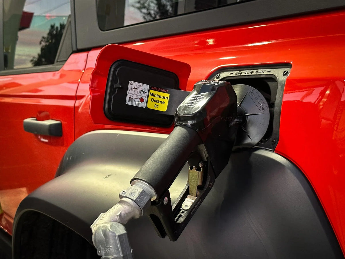 Warning Sticker Minimum Octane Rating (Pair) - Universal – StickerFab