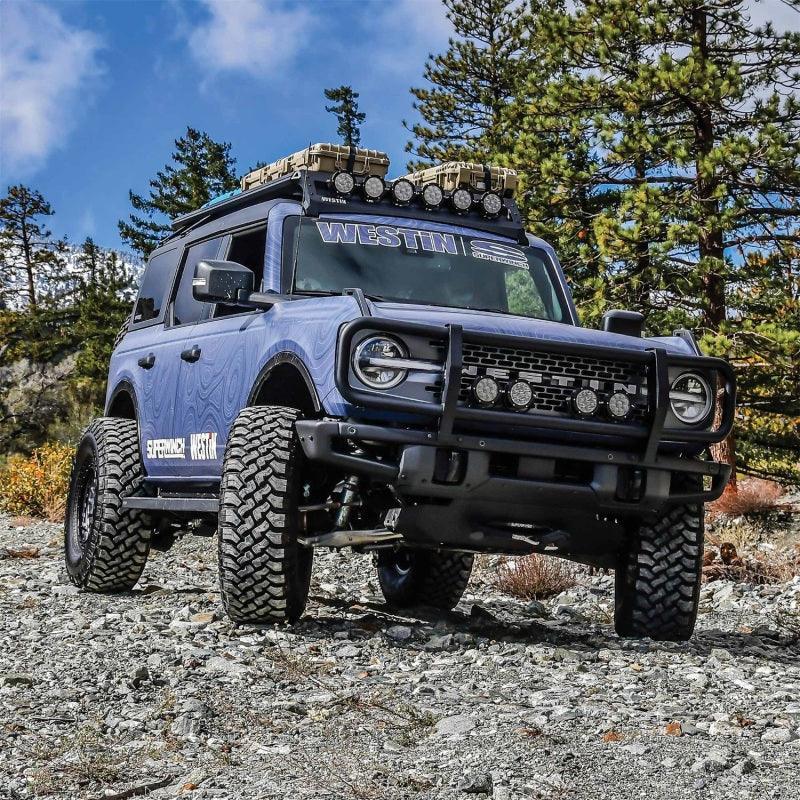 2021+ Bronco Westin XTS Front Bumper Brush Guard for OEM Bumper ...