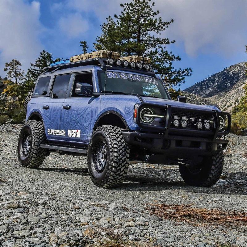 2021+ Bronco Westin XTS Front Bumper Brush Guard for OEM Bumper ...