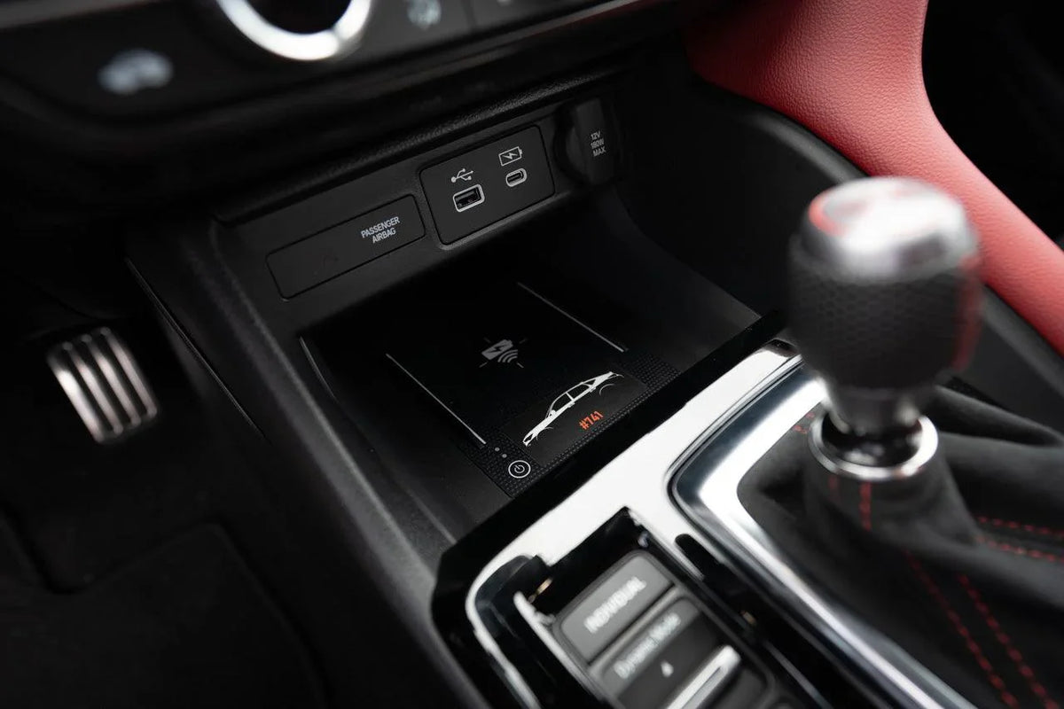 2023+ Integra Wireless Charger Warning Label Overlay – StickerFab