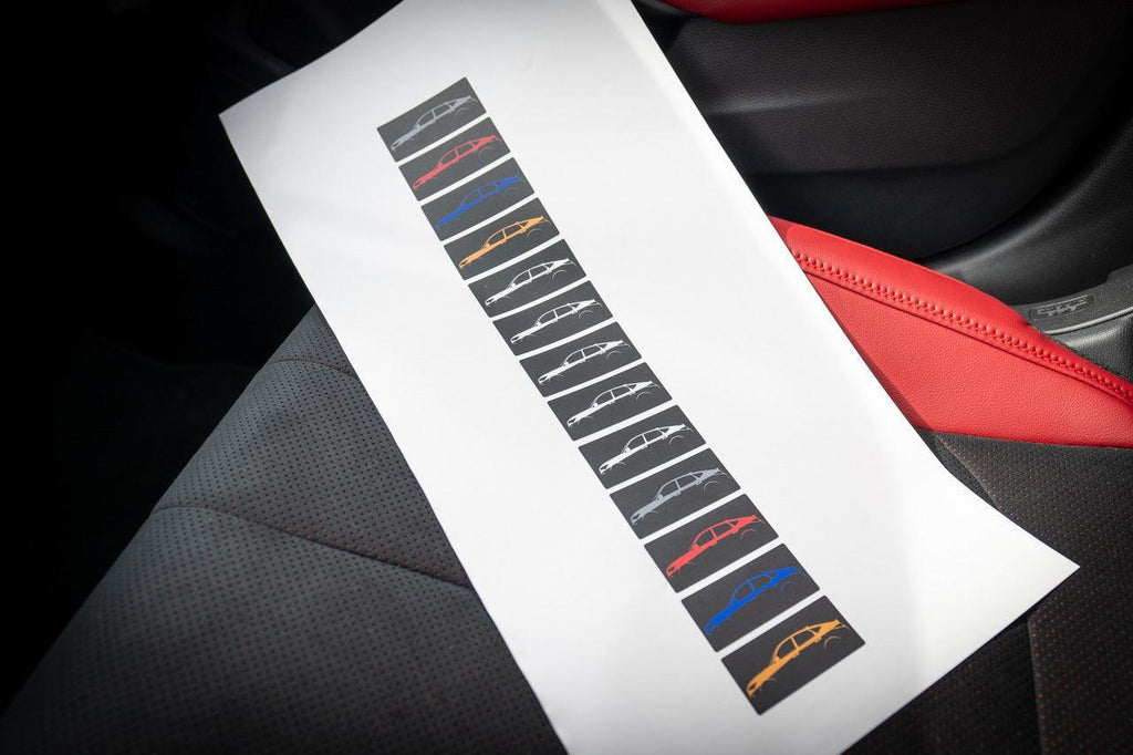 2023+ Integra Wireless Charger Warning Label Overlay – StickerFab