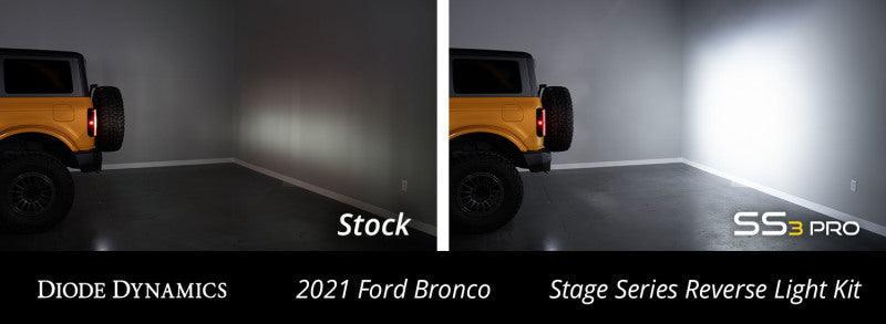 Diode Dynamics C2 Pro Stage Series Reverse Light Kit - 2021+ Bronco (n ...