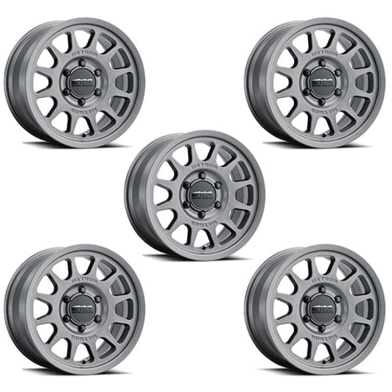 Ford Racing 21-23 Bronco (Excl Bronco Raptor) 17x8.5 Method Matte Gray ...